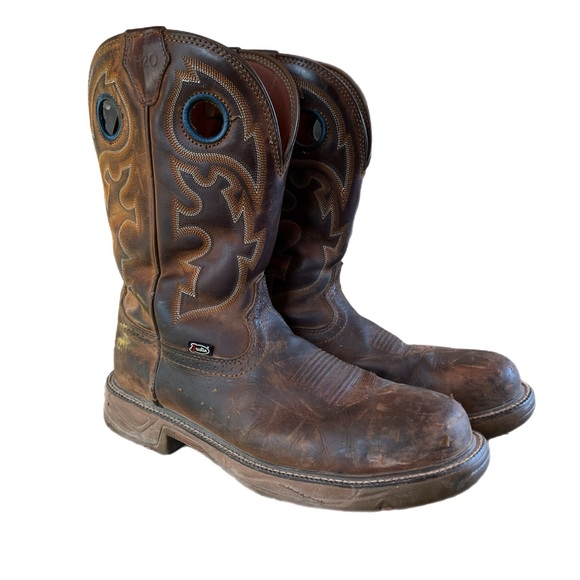 Justin Boots | Shoes | Justin Boot Company Mens H2o Comp Toe Work Boots ...